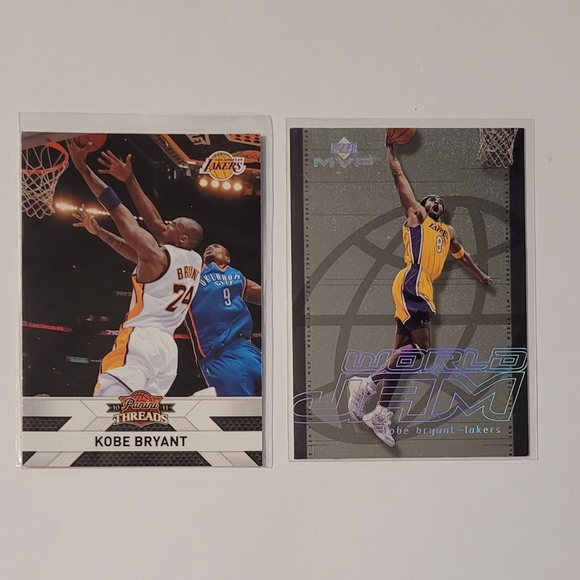 Toys | 2 Kobe Bryant Cards Los Angeles Lakers | Poshmark